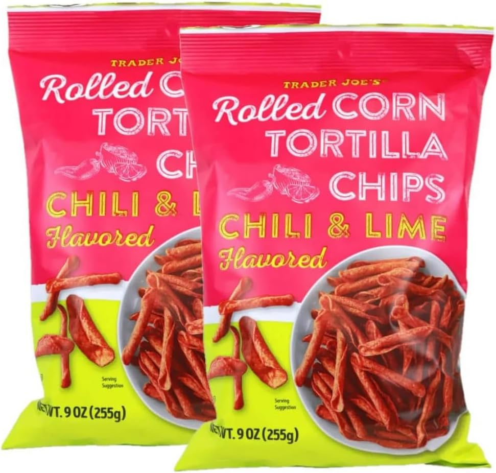Amazon.com: Sprouts Chili & Lime Rolled Tortilla Chips - 9 oz (255g)