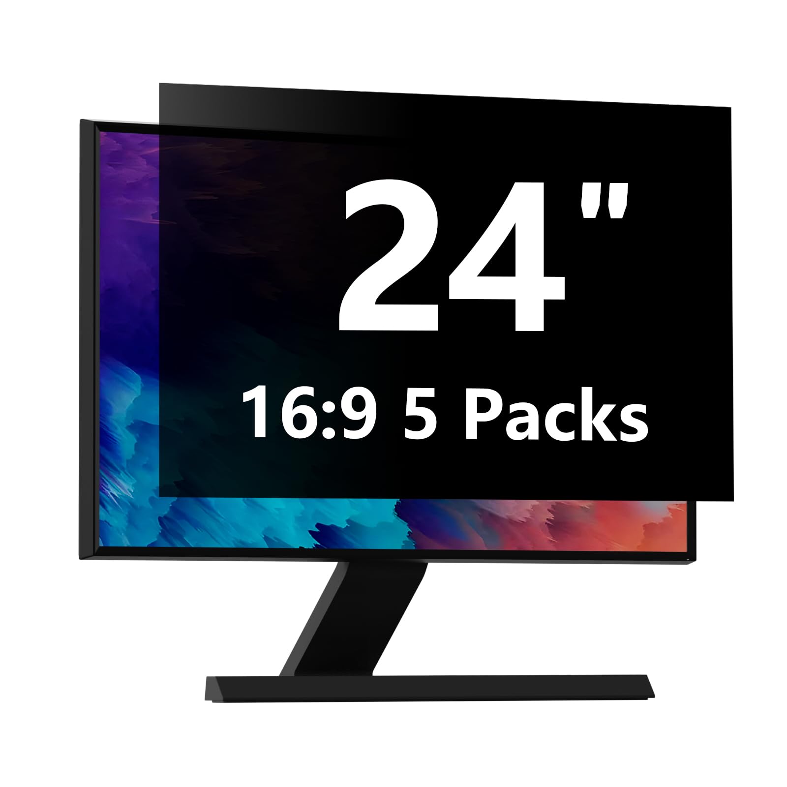 Computer Privacy Screen Protector 5 Packs 24 Inch with Hp Dell Acer ...