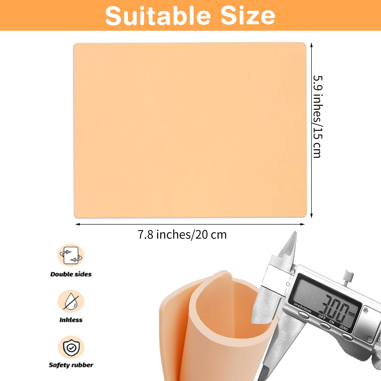 Snapklik.com : 15 Pcs 3MM Tattoo Practice Skin Tattoo Fake Practice ...