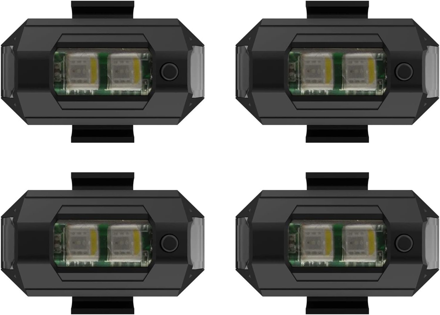 WANGCL 7 Colours USB Charging Drone Strobe Signal Flash Light ...