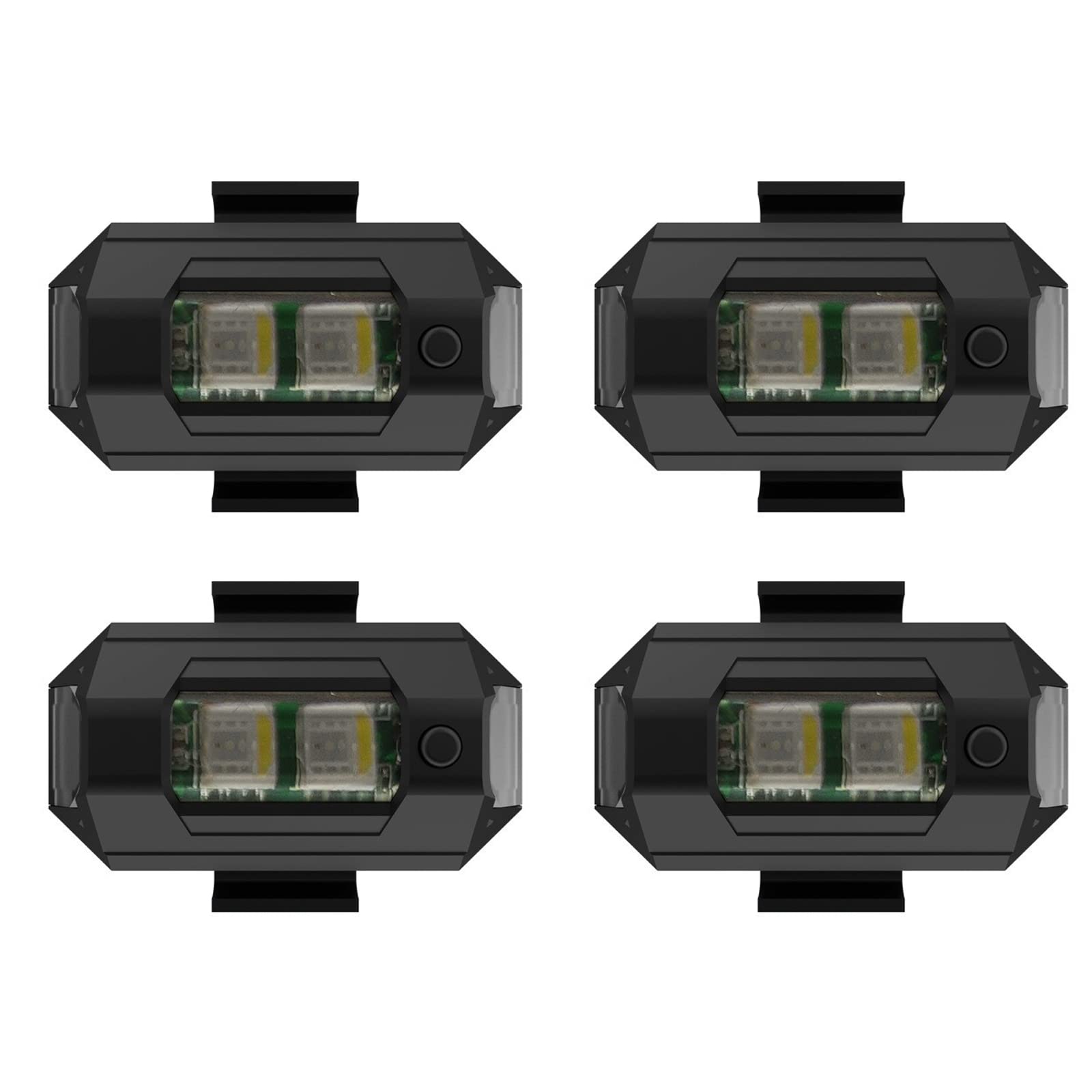 WANGCL 7 Colours USB Charging Drone Strobe Signal Flash Light ...