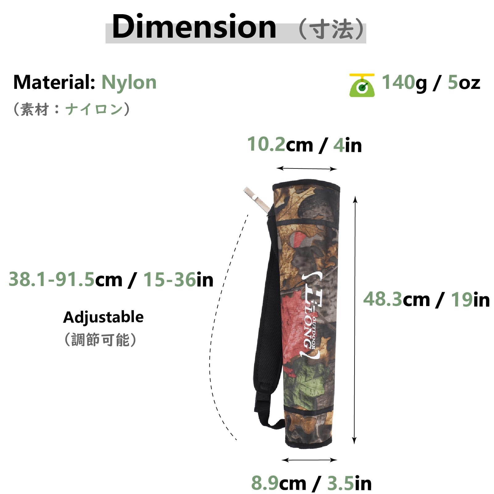Snapklik.com : Archery Back Arrow Quiver Holder Adjustable Quivers Hip ...