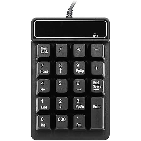Amazon.in: Buy Festnight USB Wired Numeric Keypad Mechanical Feel ...