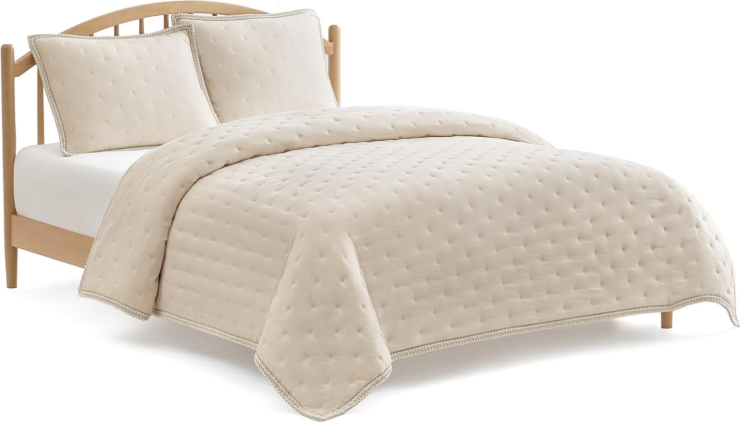 Amazon.com: UGG Devon Braid Full/Queen Quilt Set – Soft Lightweight 3 ...