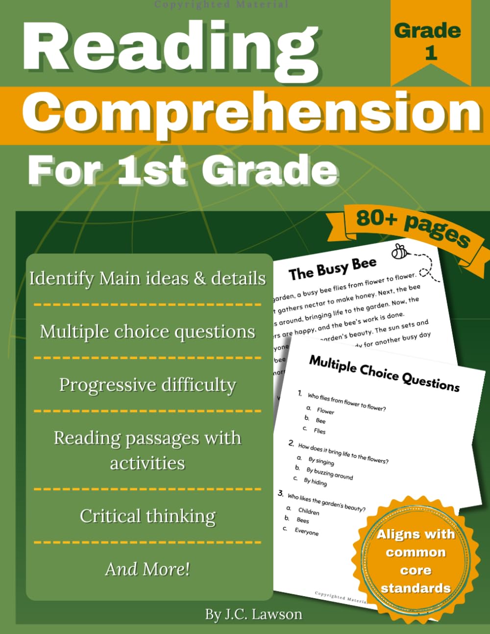Amazon.com: 1st Grade Reading Comprehension: Enhance Grade 1 Reading ...