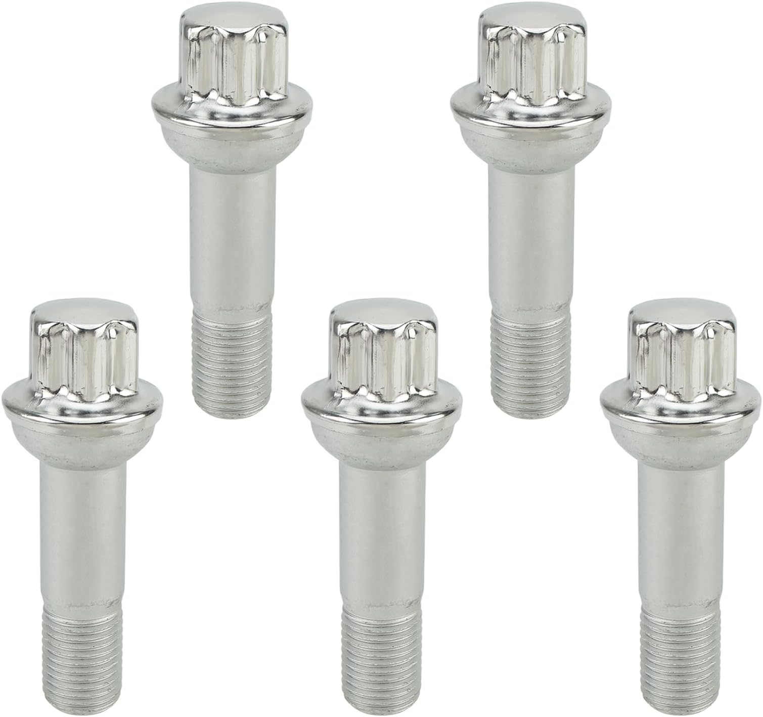 Amazon.com: AUTOKAY Wheel Lug Nuts Bolt Stainless Steel Compatible with ...