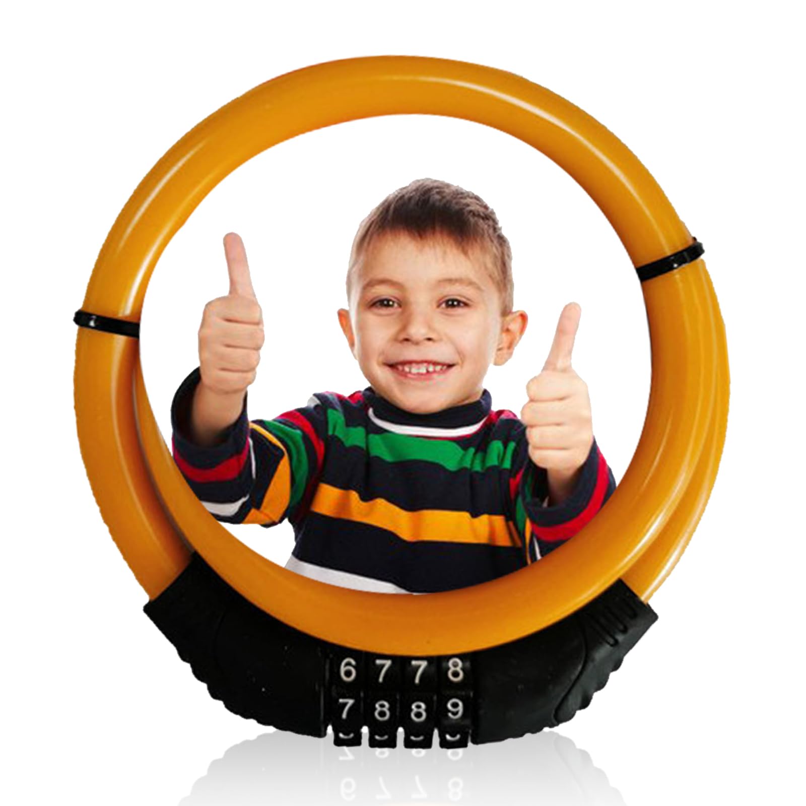 KASESSS Kids Bike Lock, Bicycle Lock 12x660mm, Bike Locks High Security ...