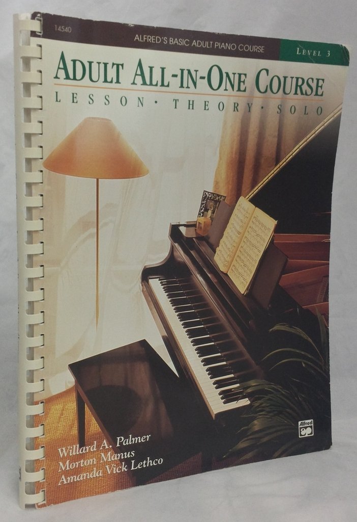Alfred's Basic Adult All-in-One Piano Course Level 3: 0038081140704 ...