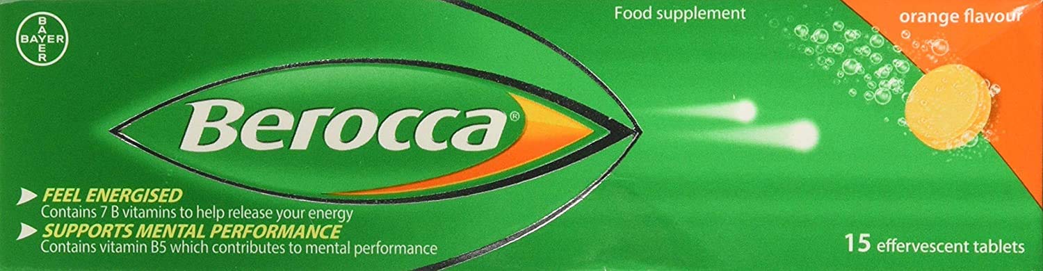 Buy Berocca 15 Effervescent Tablets per pack Online at desertcart INDIA