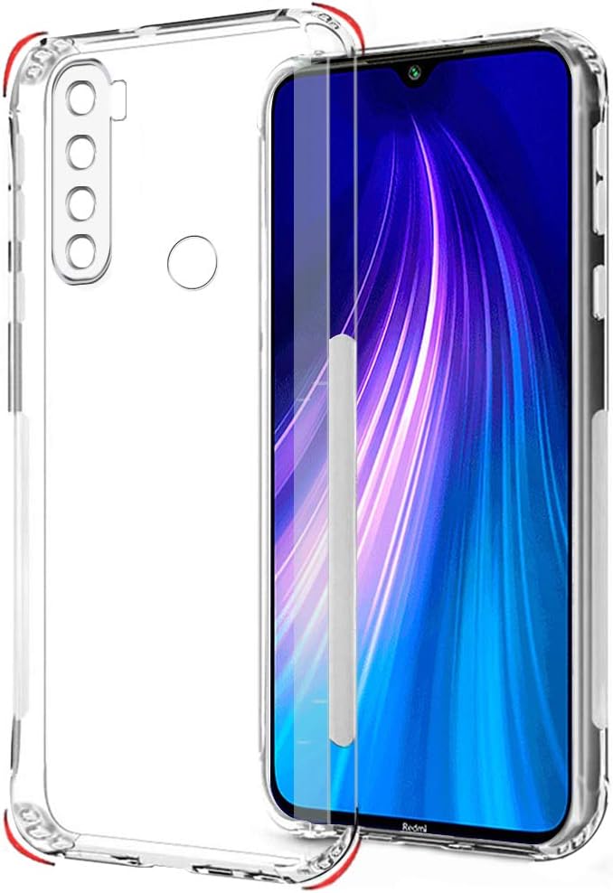 TheGiftKart Ultra Clear Slim Anti-Slip Grip Soft Silicone Back Cover ...