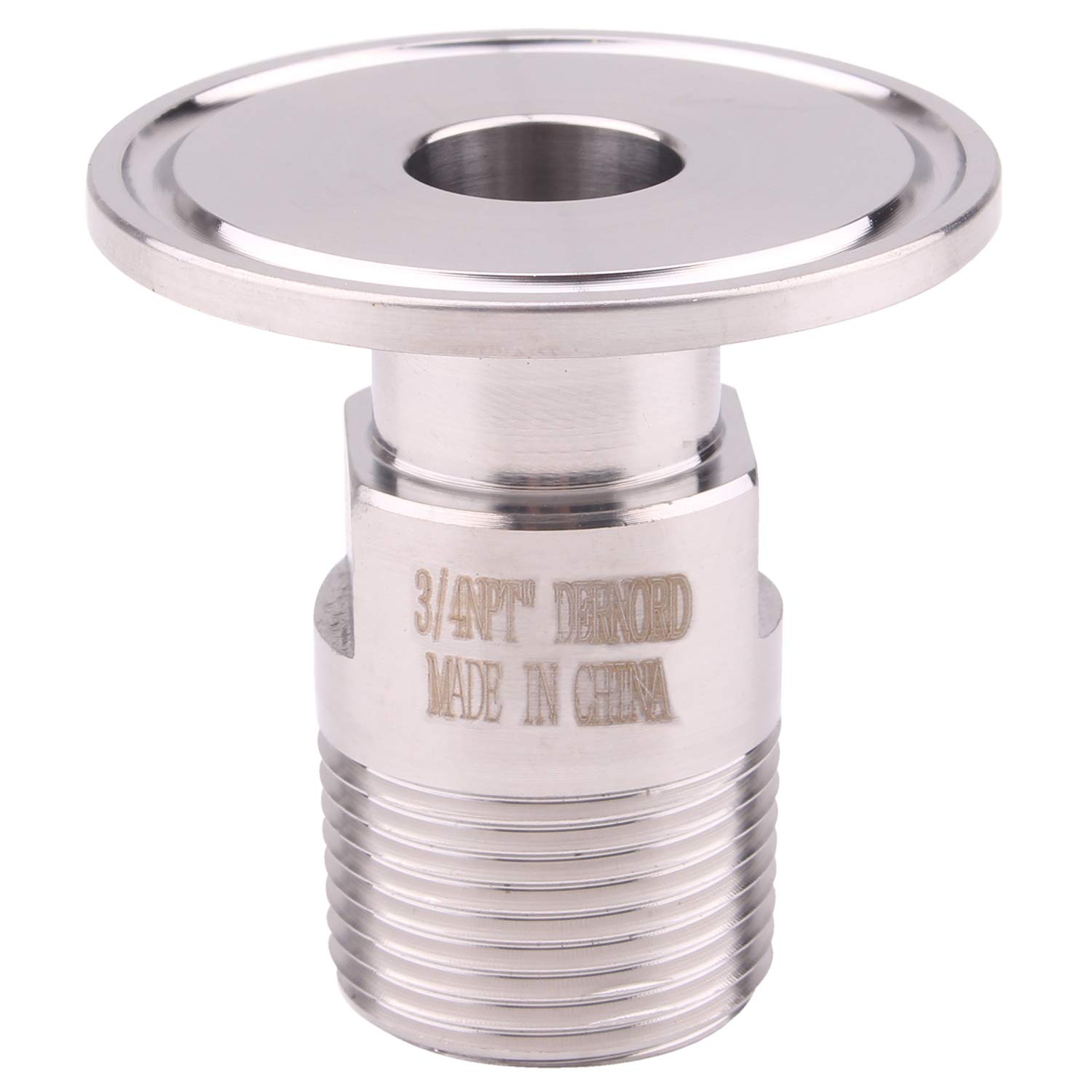 Snapklik.com : 1.5 Tri Clamp Adapter To 3/4 Inch MNPT Thread Ferrule ...