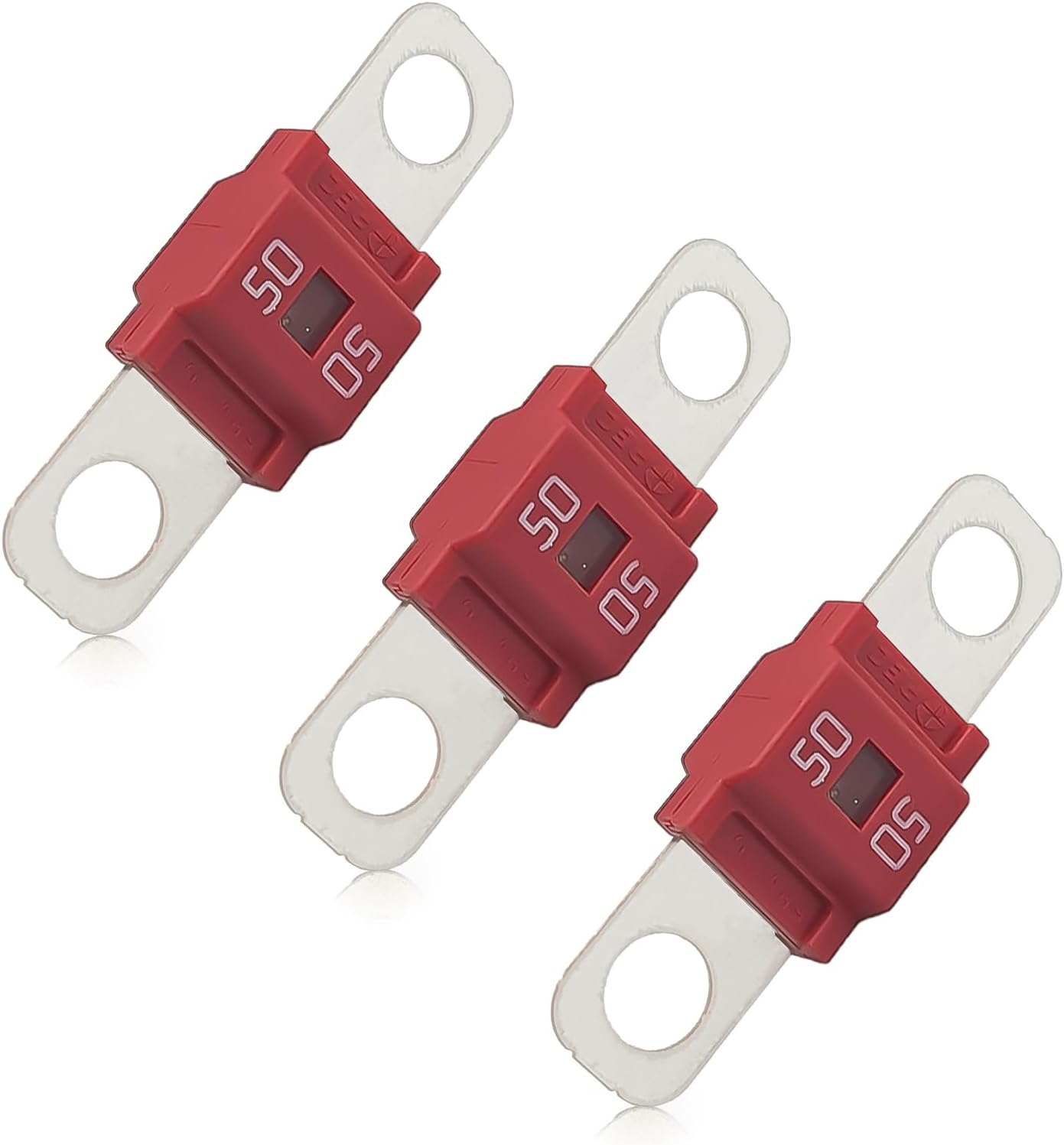 Amazon.com: Bussmann AMI-50 AMI Fast Acting Stud Mount Fuse - 50 Amp ...