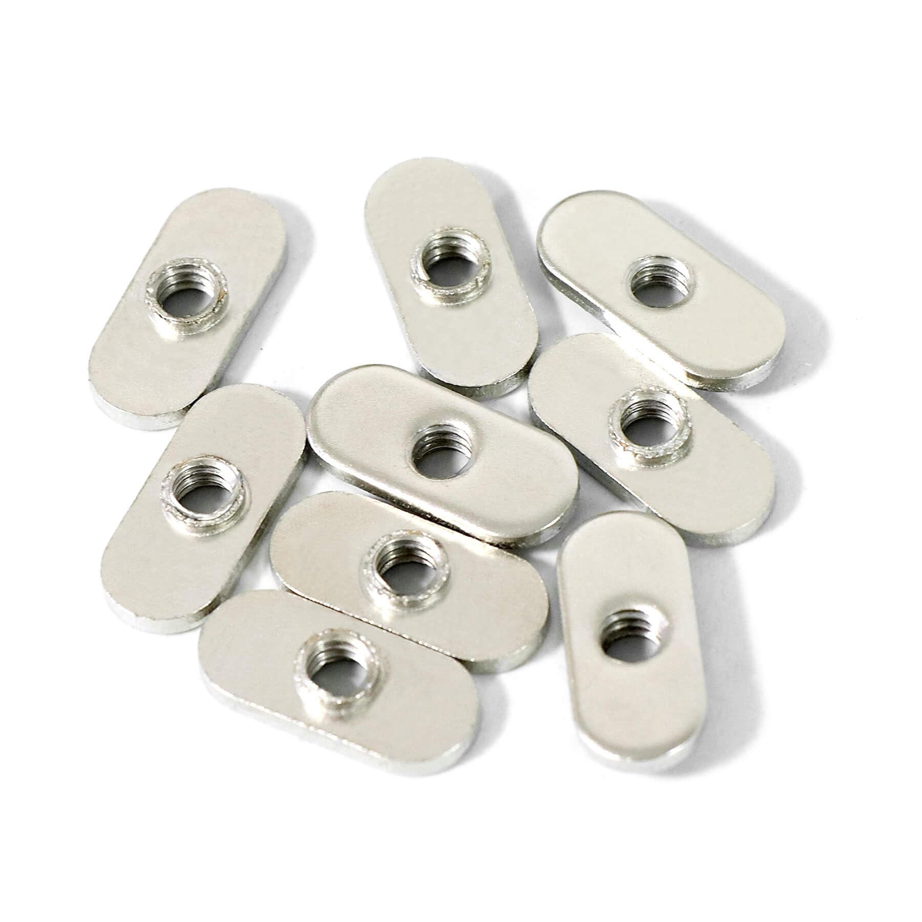 Axageid 20 Packs 1/4"-20 Centered Hole Sliding T-Nuts for 10 Series T ...