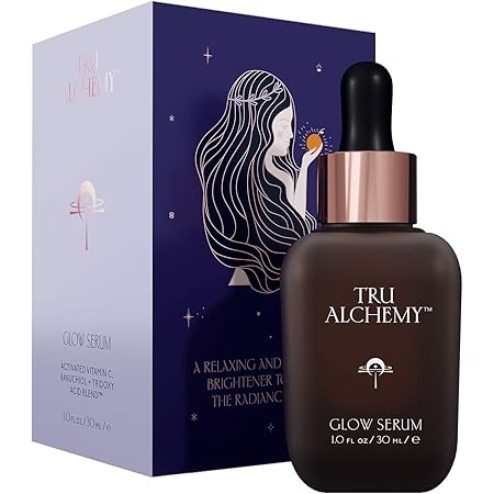 Amazon.com: Tru Alchemy Vitamin C Glow Serum | Facial Serum with ...
