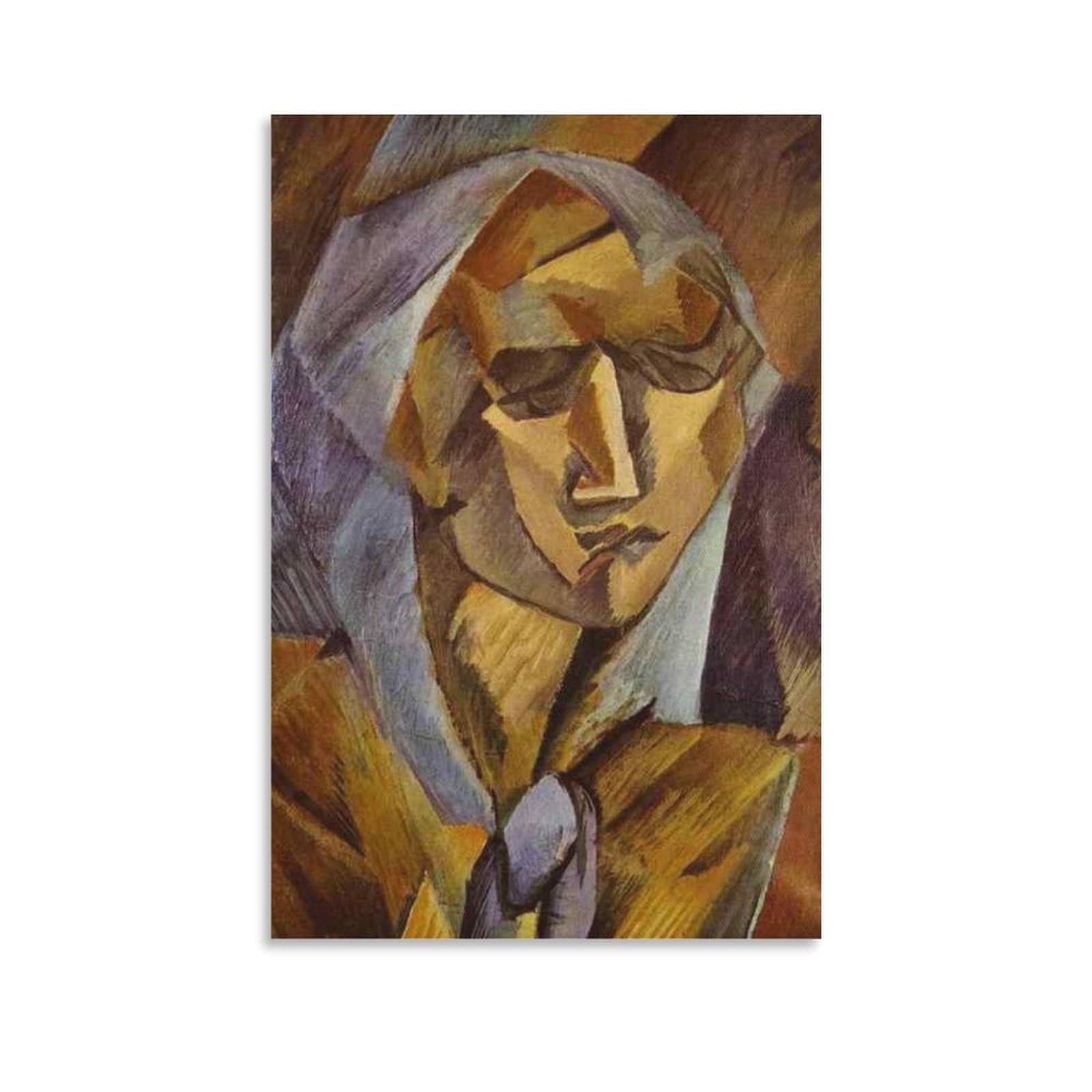 Georges Braque Collage Glass On A Table, C.1909 Georges Braque