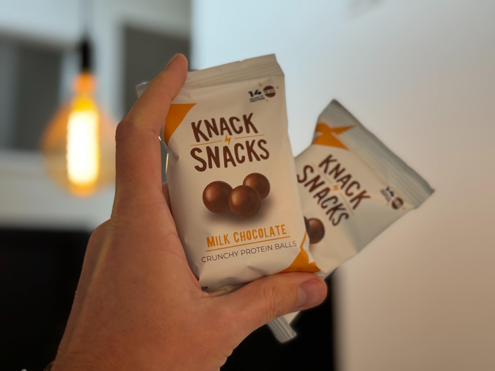 Amazon.com : Knack Snacks | Crunchy Protein Balls - Dark Chocolate ...