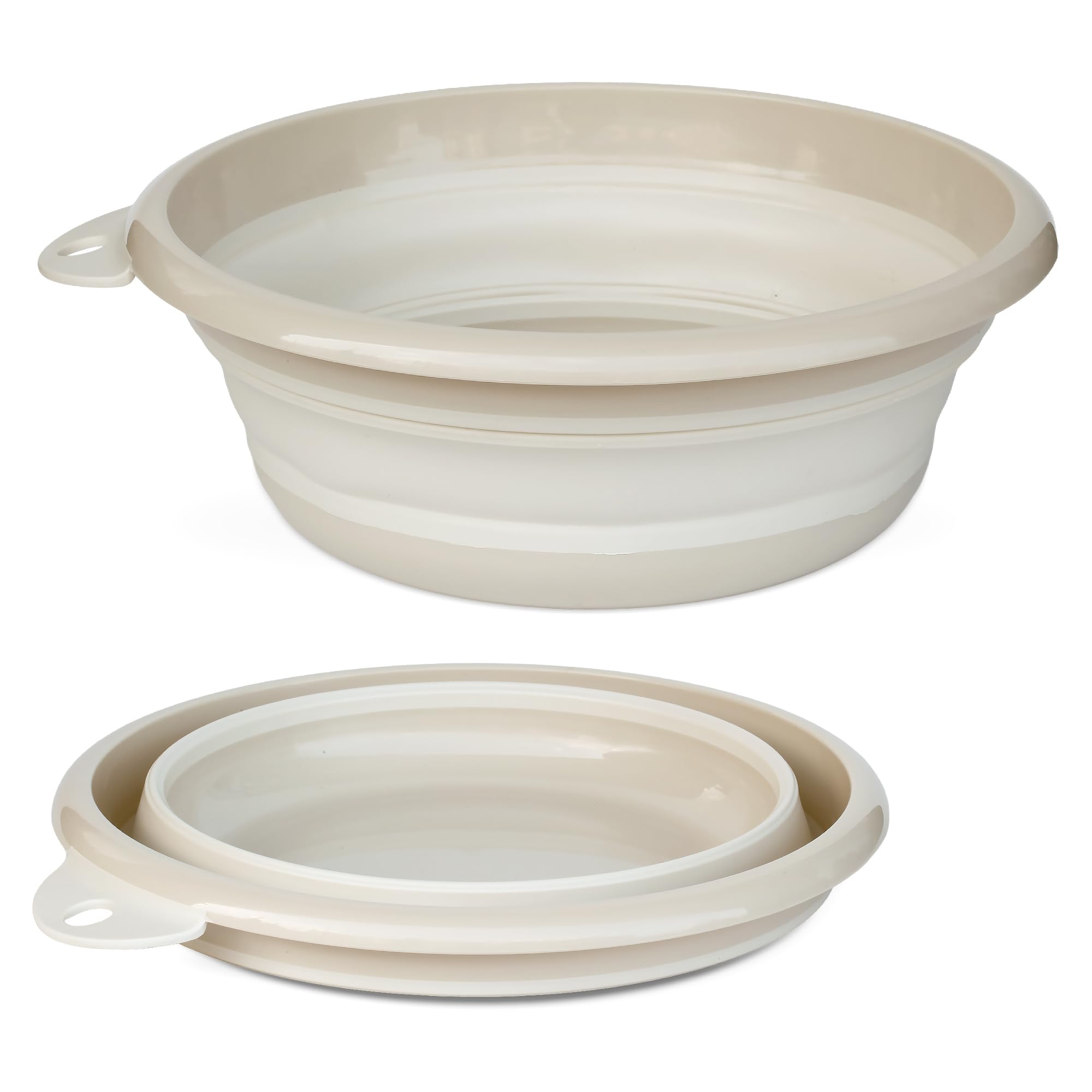 Amazon.com: Emiyea Collapsible Wash Basin Set (2 Pack) - Round Portable ...