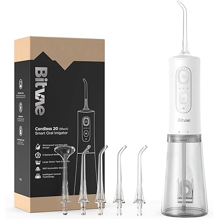 Amazon.com: Bitvae Water Dental flosser for Teeth, Rechargeable Water ...