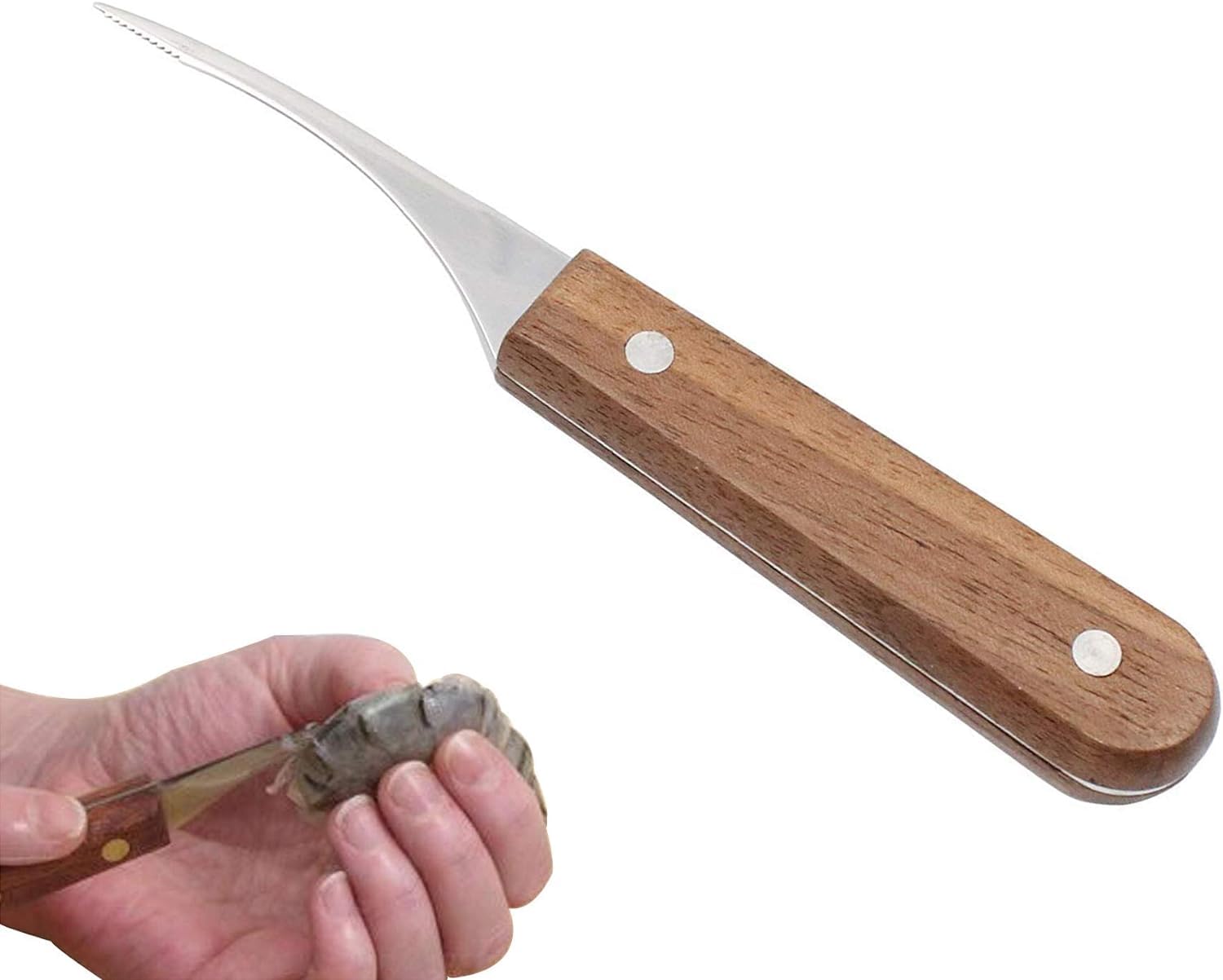 Buy Kneefcy Shrimp Deveiner Tool Stainless Steel Shrimp Cleaner Knife ...