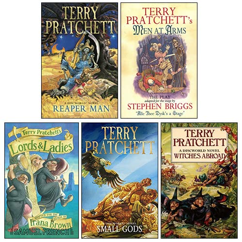 Discworld Series Collection 5 Books Set By Terry Pratchett (Reaper Man ...