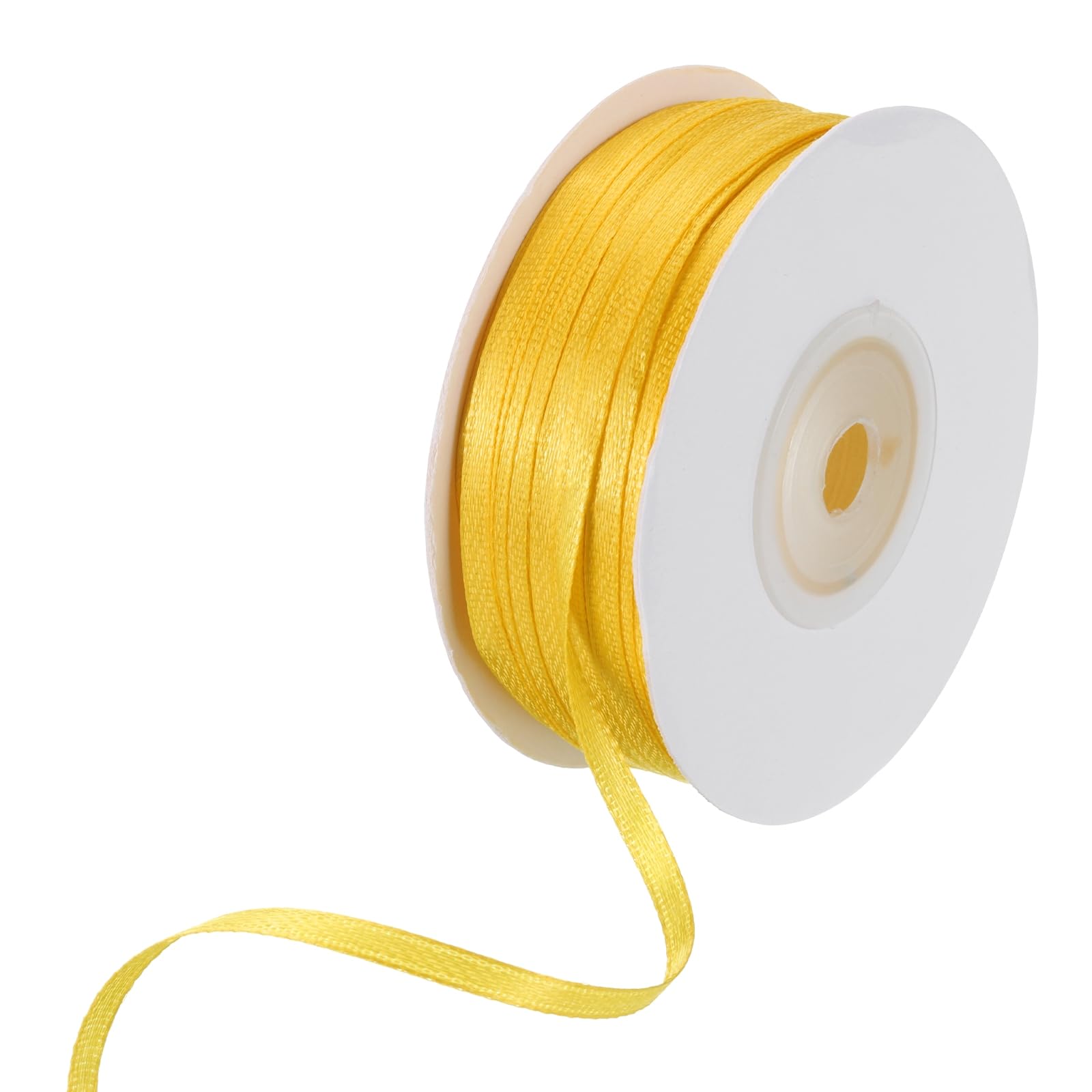 Amazon.com: uxcell Satin Ribbon, 1/8 Inch x 100 Yards Golden Yellow ...