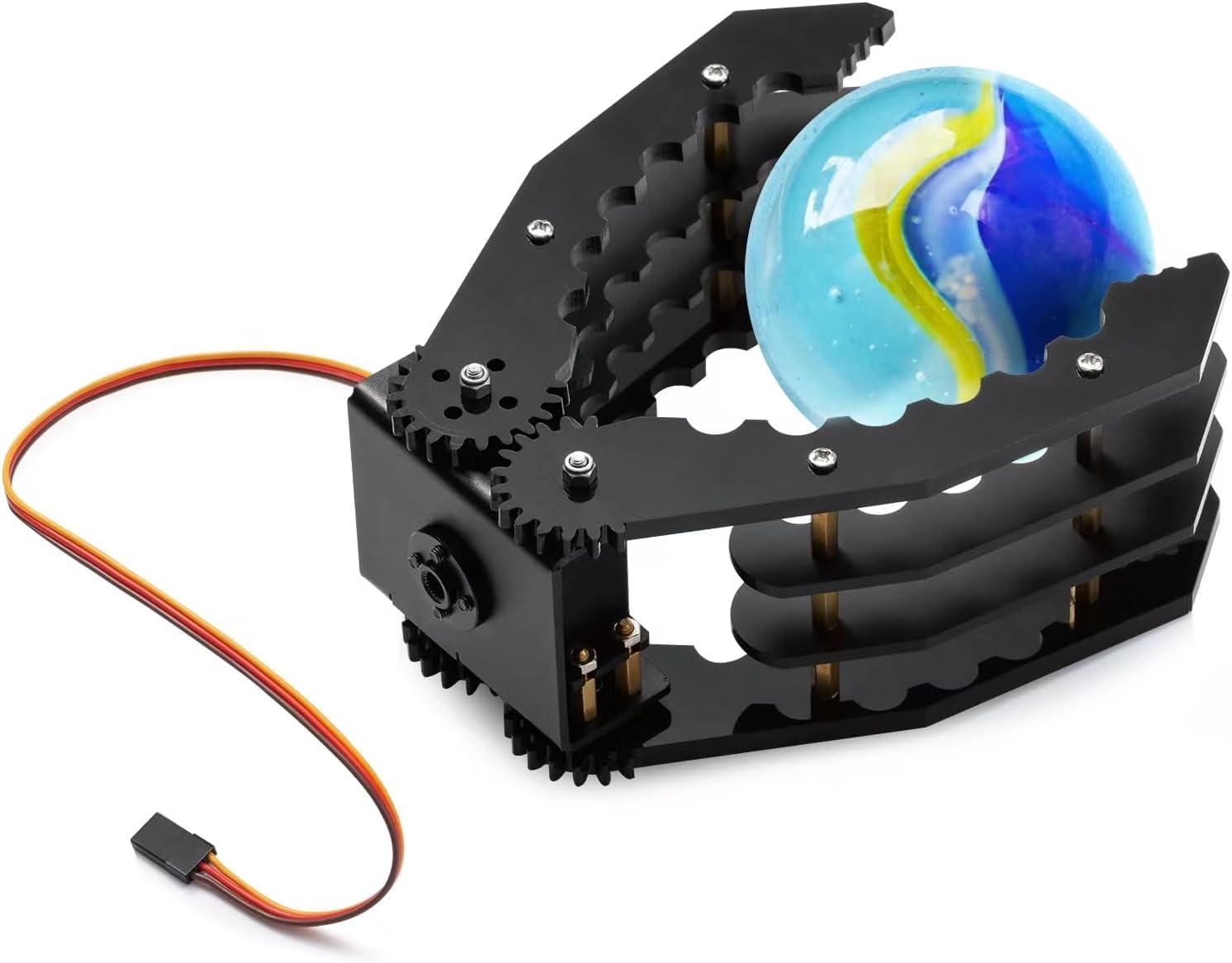 Amazon.com: LK COKOINO Robot Claw with Metal Servo for Arduino ...