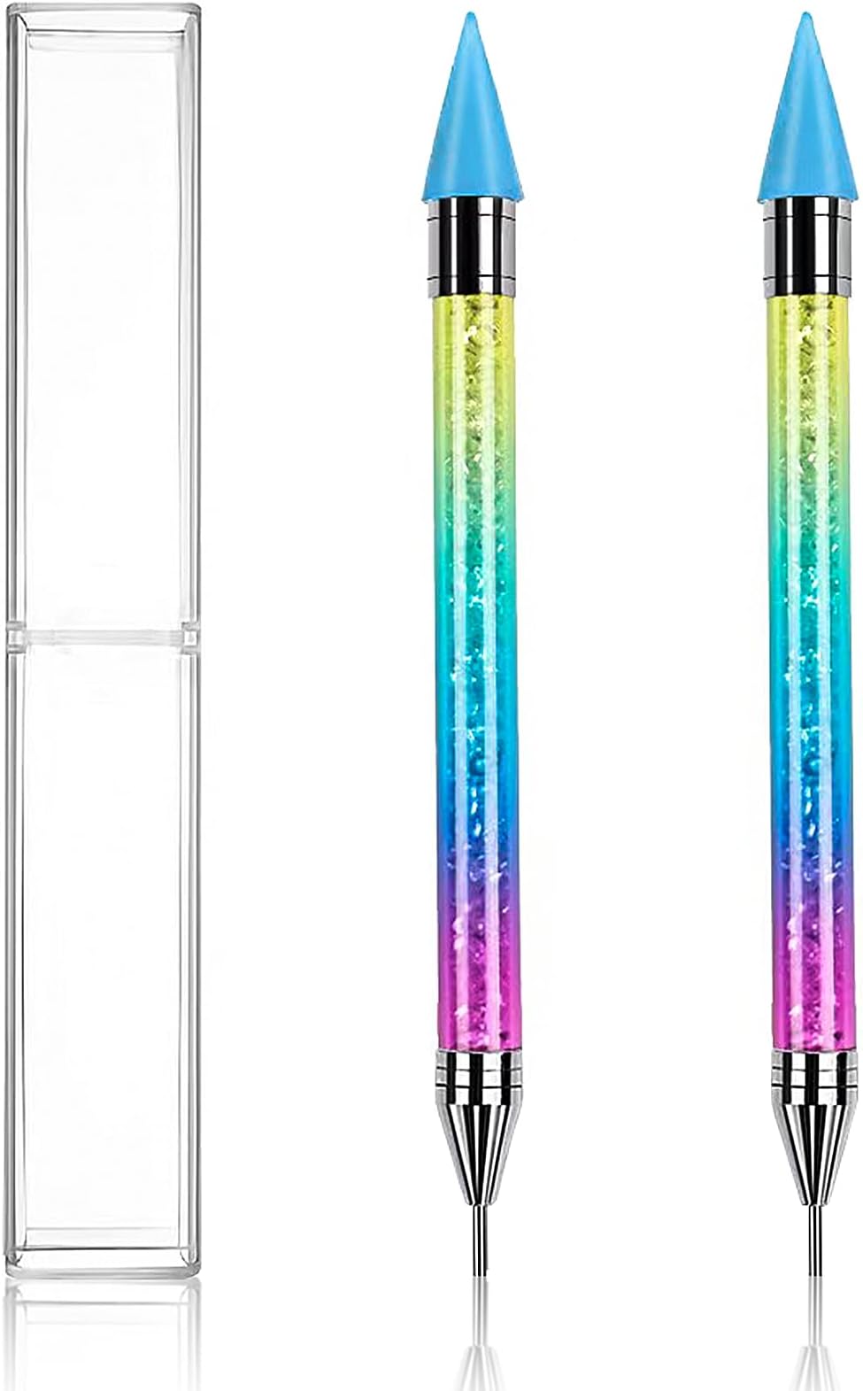 Amazon.com: 2Pack Dual End Nail Rhinestone Picker Dotting Tool ...