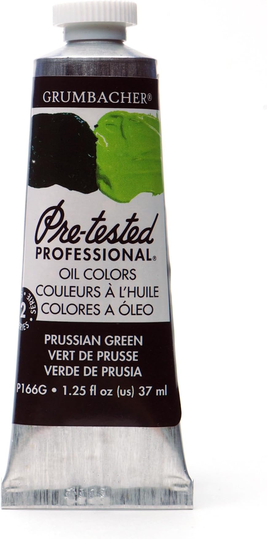 Amazon.com : Grumbacher Pre-Tested Oil Paint, 37ml/1.25 Ounce, Prussian ...