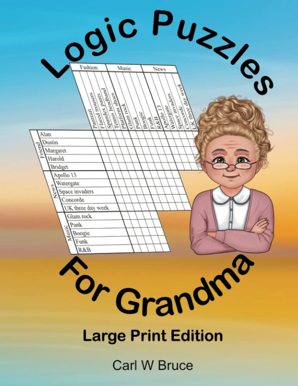 Amazon.com: Logic Puzzles for Grandma: Large Print Edition (Large Print ...