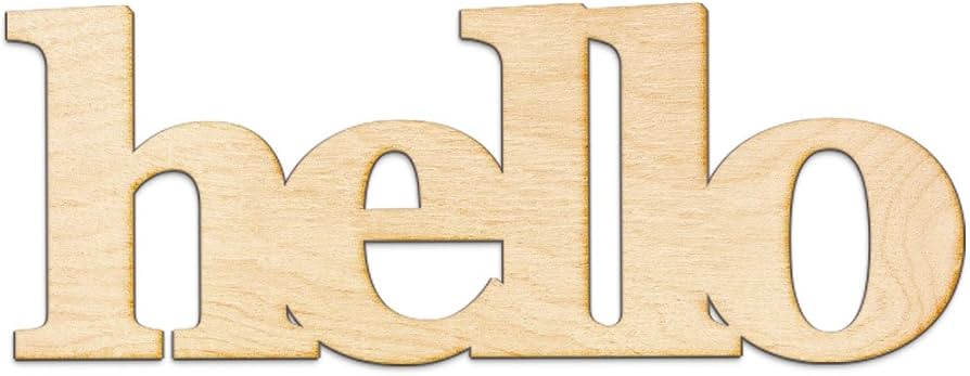 H Wood Sign Home Décor Wall Art U ￡0.99 thenationalherald.com