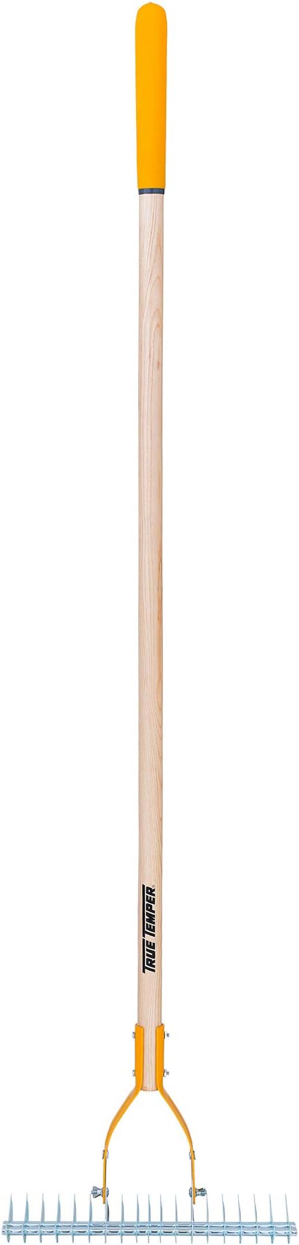 Amazon.com : True Temper 2914000 Adjustable Thatching Rake with 54 in ...