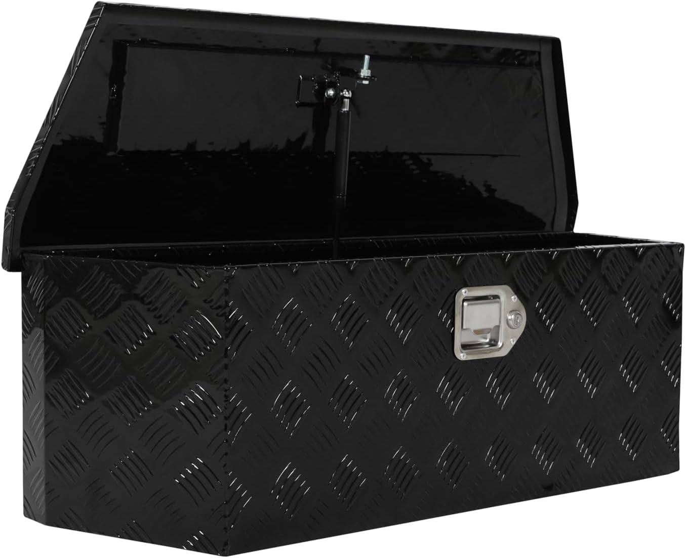 Amazon.com: VEVOR Trailer Tongue Box, Aluminum Alloy Diamond Plate ...