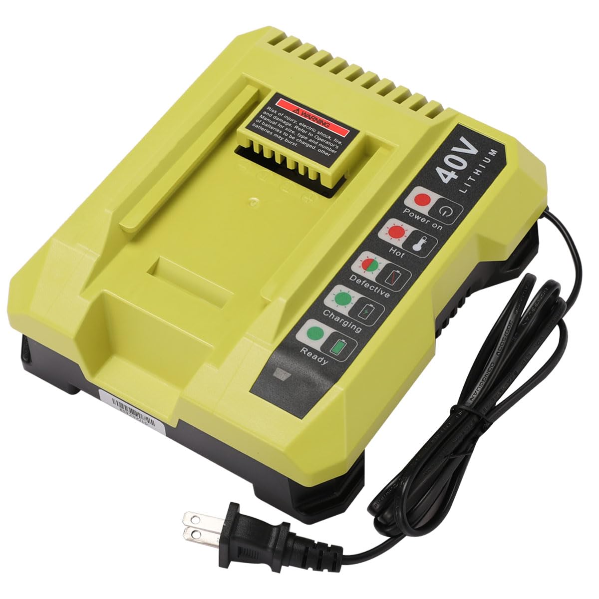 OP401 40V Battery Charger for Ryobi Li-ion Battery Compatible with ...