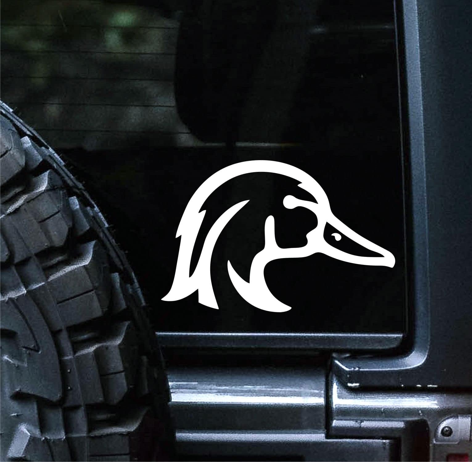 Amazon.com: SoCoolDesign Wood Duck Car Window Vinyl Decal Sticker 5 ...