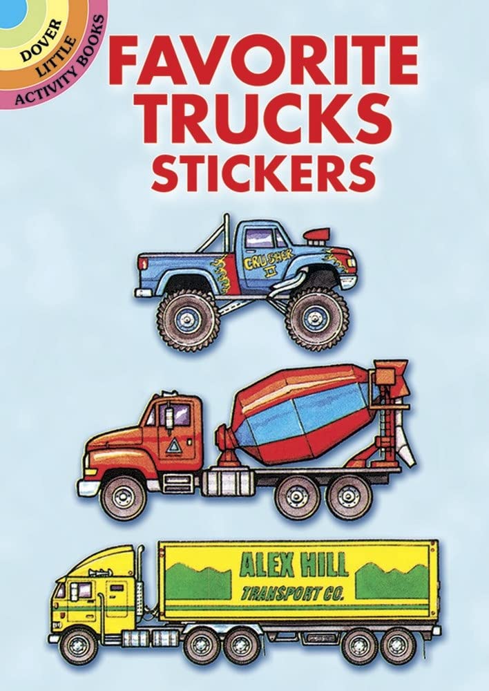 Favorite Trucks Stickers (Dover Little Activity Books: Cars & Truc ...
