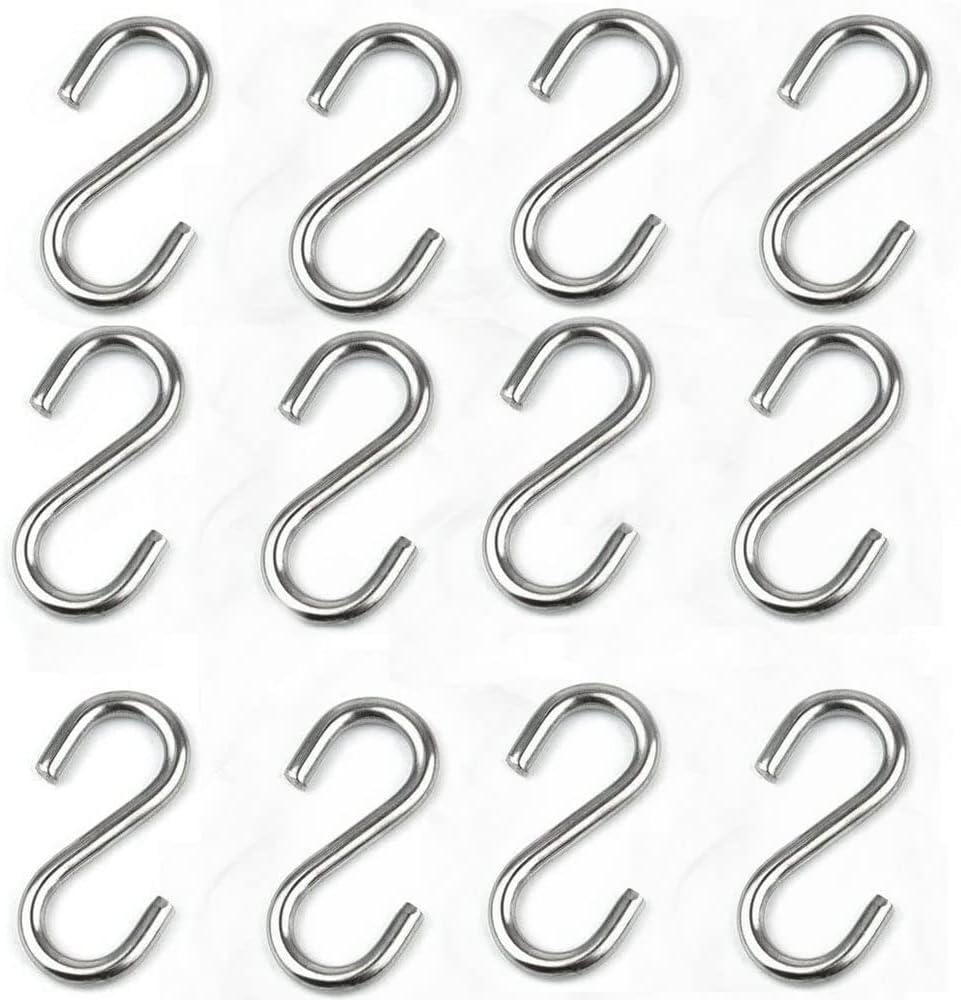 Amazon.com: JY-MARINE S Hooks 316 Stainless Steel Marine Grade Heavy ...