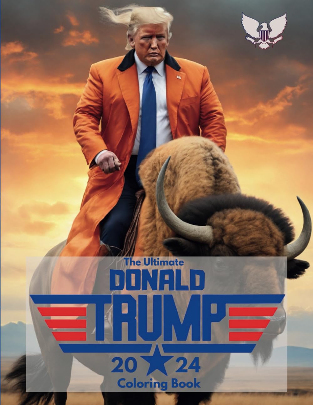 Amazon.com: The Ultimate Donald Trump 2024 Coloring Book: Color Donal ...