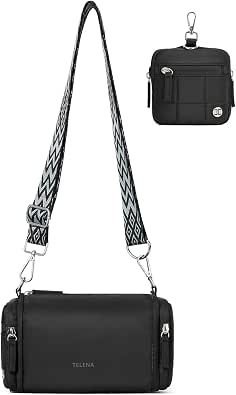 Amazon.com: Telena 3-Way Folding Crossbody Bag - All-in-One Bag ...