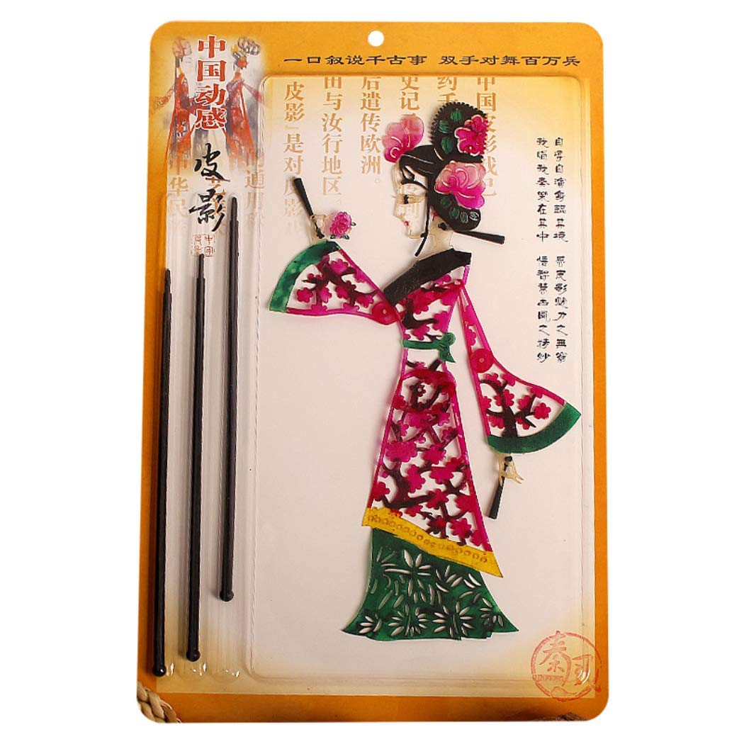 Snapklik.com : Gjiner 15x9.5inch Fairy Flower Girl Shadow Hand Puppets ...