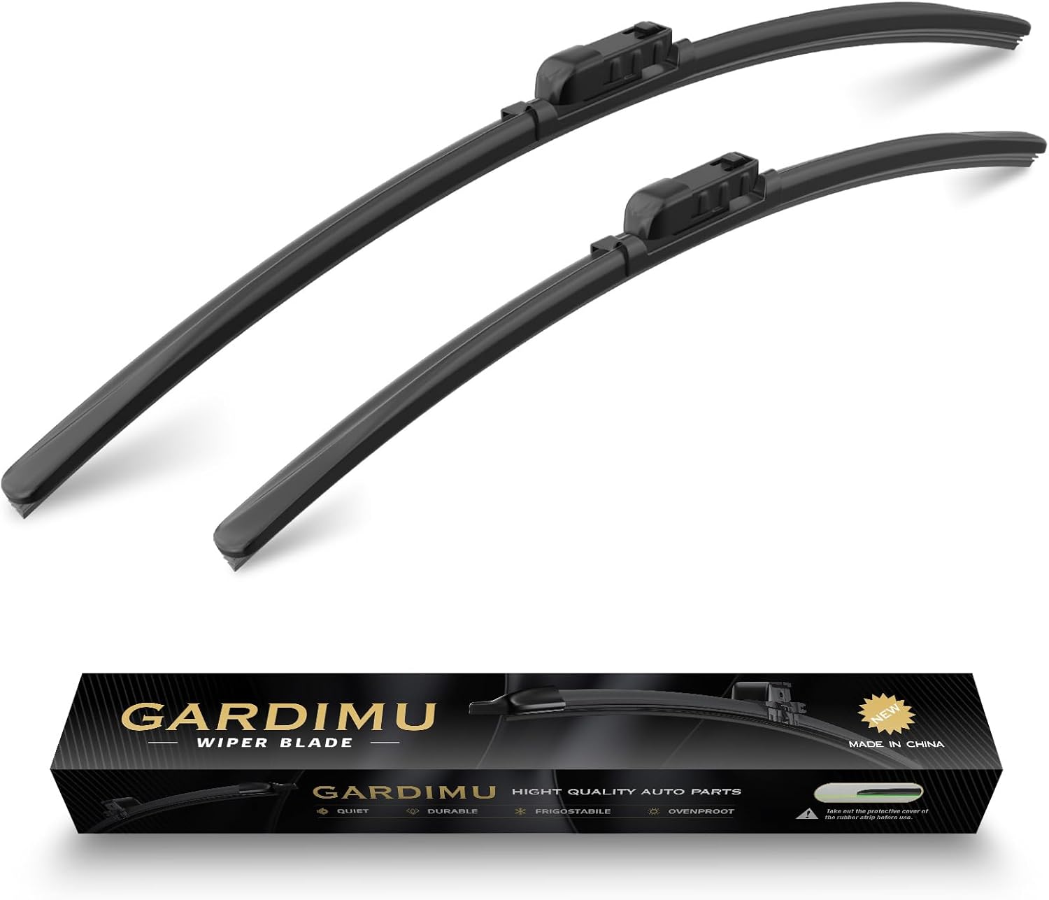 Amazon.com: GARDIMU Front Windshield Wipers, 2-Piece Set for BMW 5 ...
