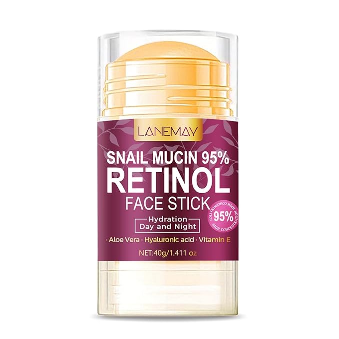 Amazon.com: Retinol Face Stick, Snail Mucin Face Moisturizer with ...