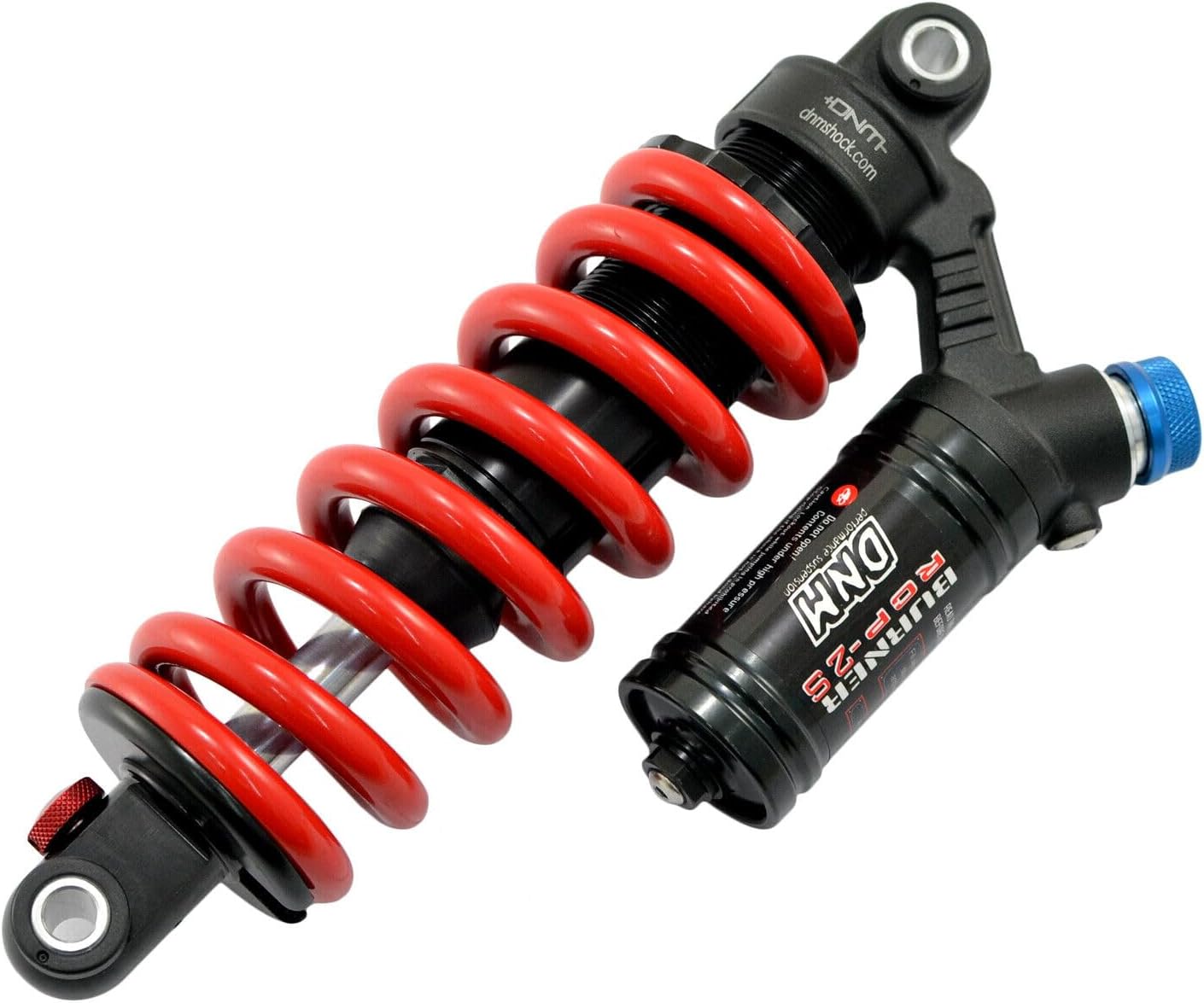 Amazon.com: DNM BURNER-RCP2S MTB DH Bike Rear Shock 200mm 550 lbs, Red ...