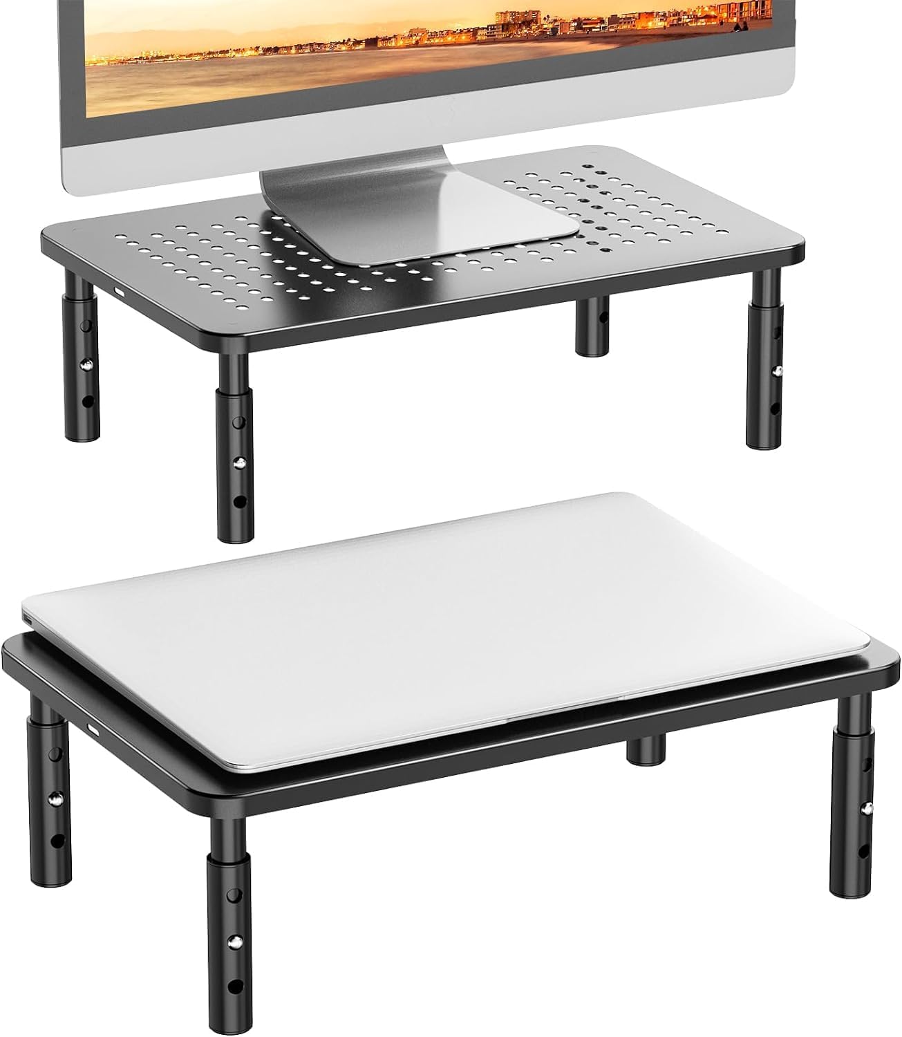 Tucorresi Soporte de Metal para Monito, Elevador Monitor Escritorio de ...