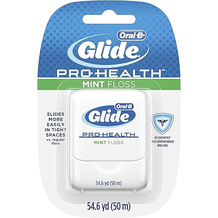 Amazon.com : Crest Glide Mint Dental Floss 54.6 Yards : Health & Household