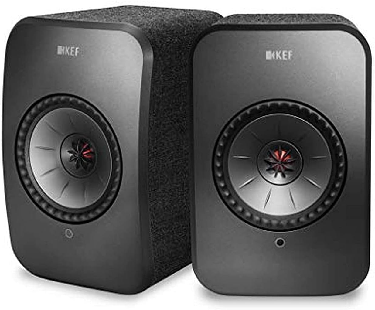 Amazon.com: KEF LSX Wireless Music System (Black, Pair) LSX Black ...