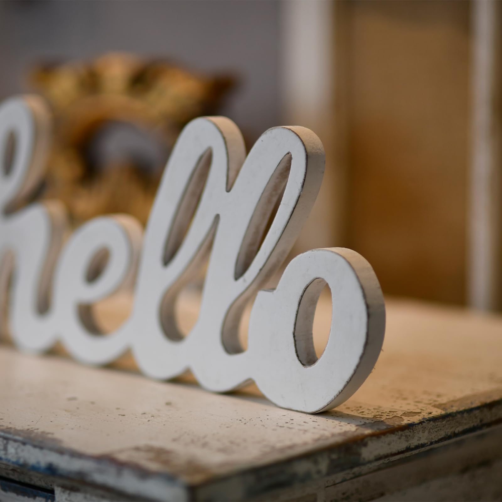 White Wood Signs Wood Wedding Signage | Calligraphy — Lauren Saylor