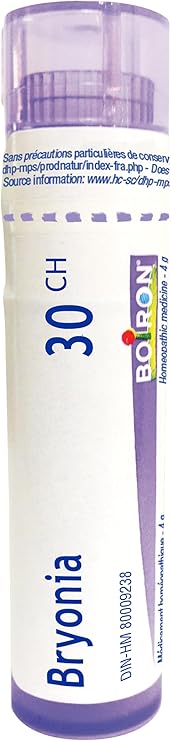 Boiron Bryonia 30ch,Homeopathic medicine. Each tube contains 4 g ...