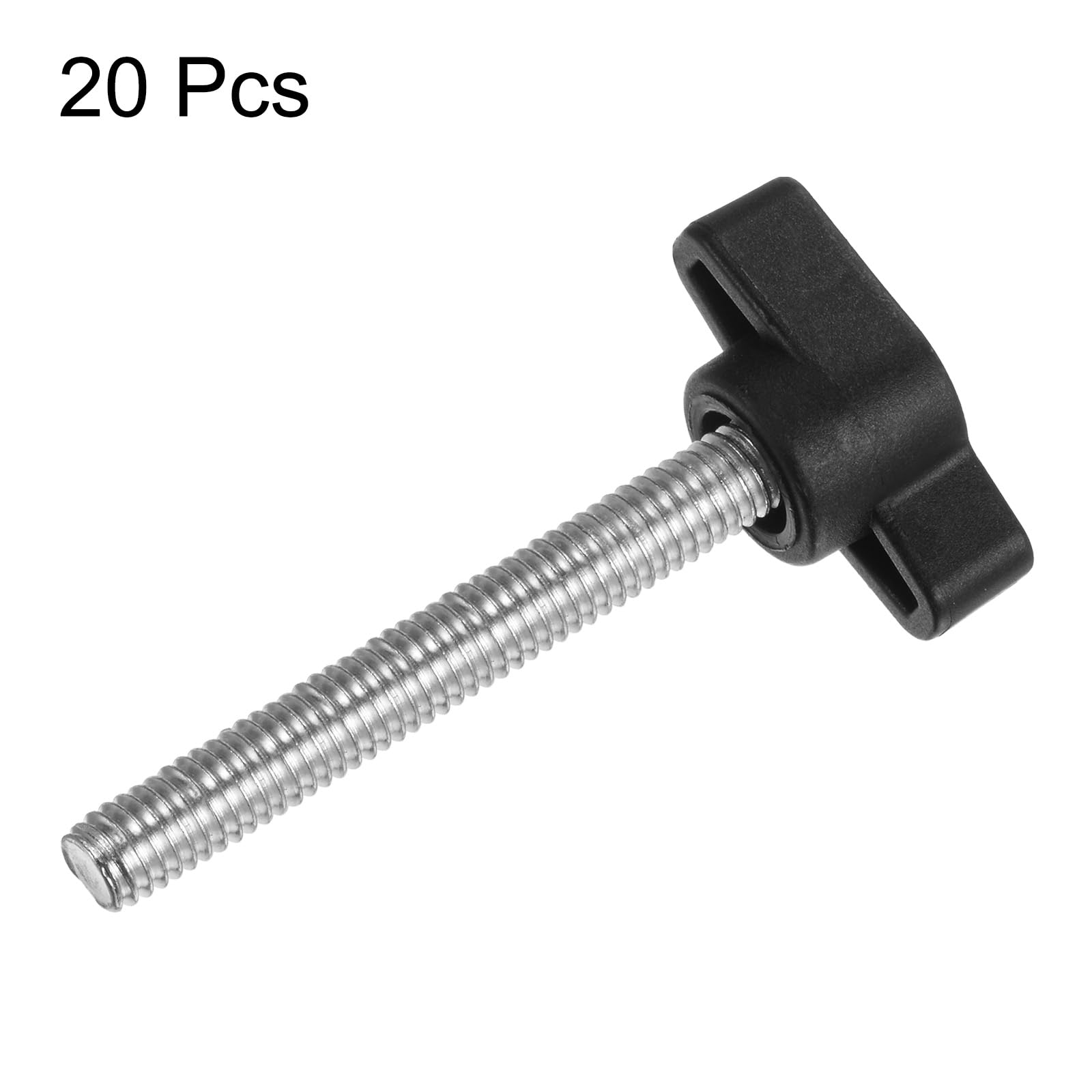 Snapklik.com : HARFINGTON 20pcs Tee Wing Thumb Screws M6 X 45mm ...