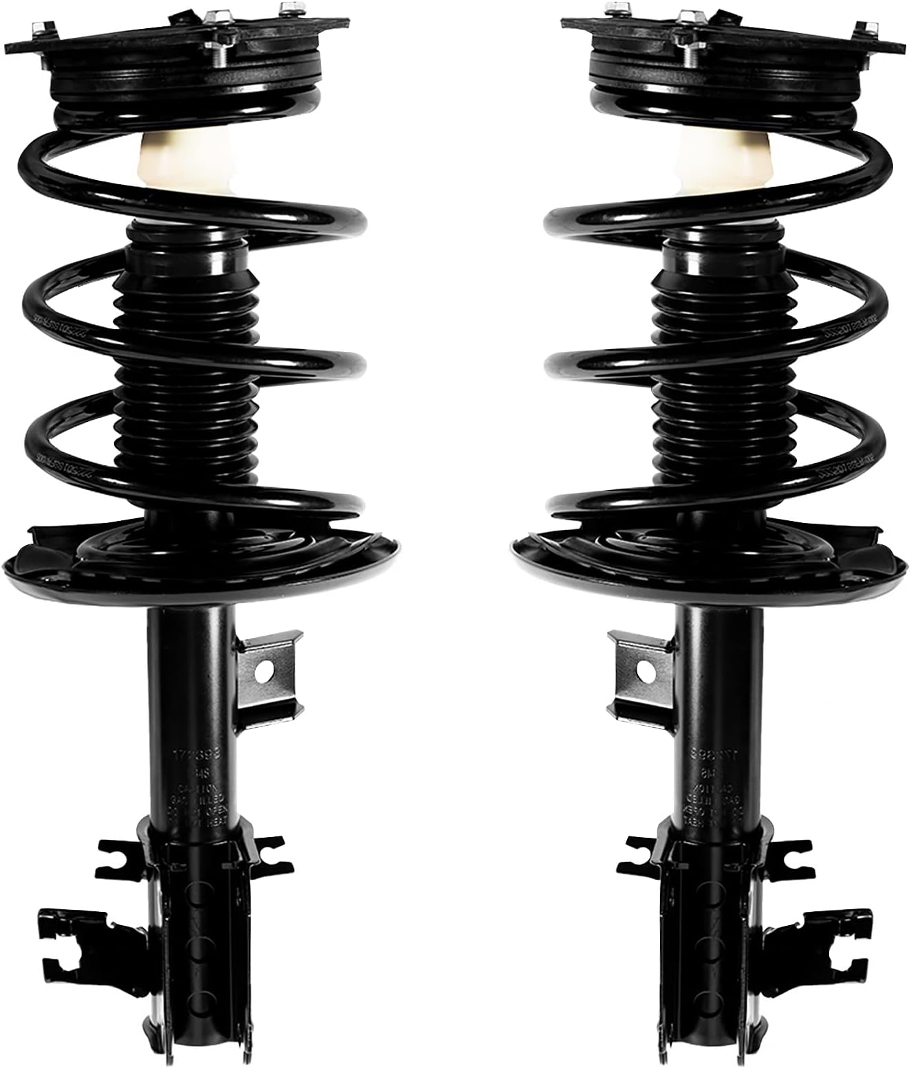Amazon.com: Peforway Front & Rear Struts Shock Absorbers Spring Coil ...