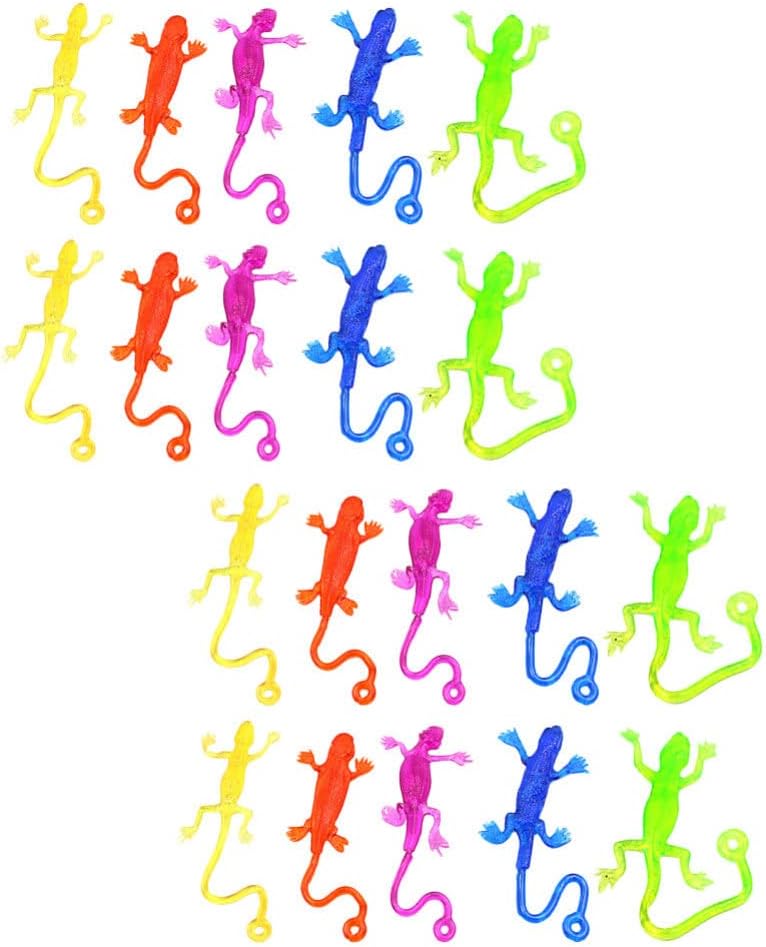 Amazon.com: Stretchy Sticky Toy, Sticky Fidget Toy Lizard Shape ...